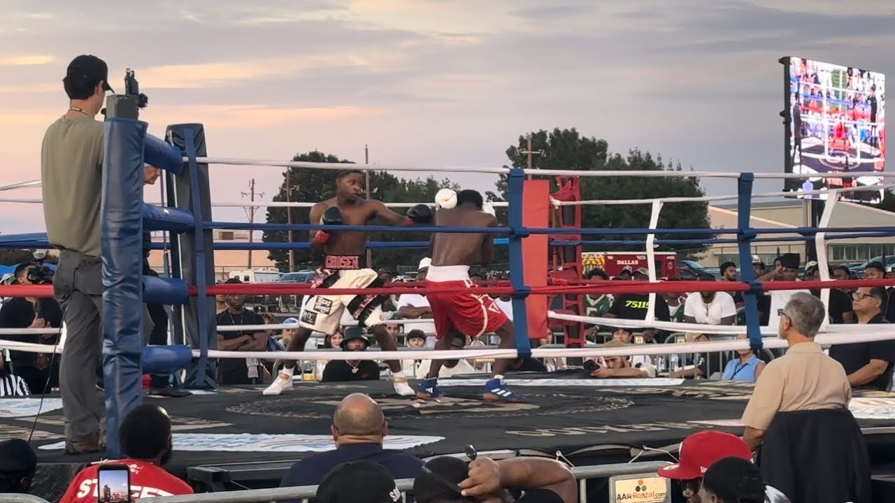 Kentavias Slay Gets The First Round Knockout In His Fight In Desoto, TX ...