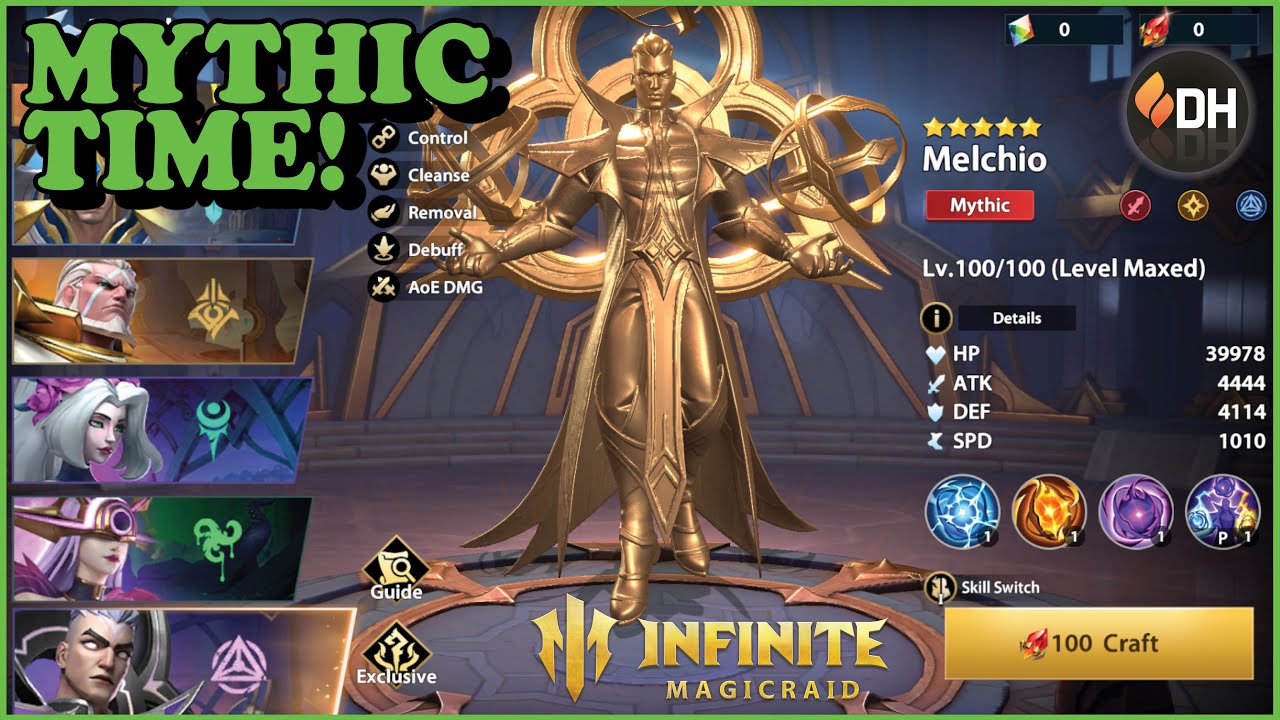 Reviewing and Picking my First MYTHIC! || Infinite MagicRaid - YouTube