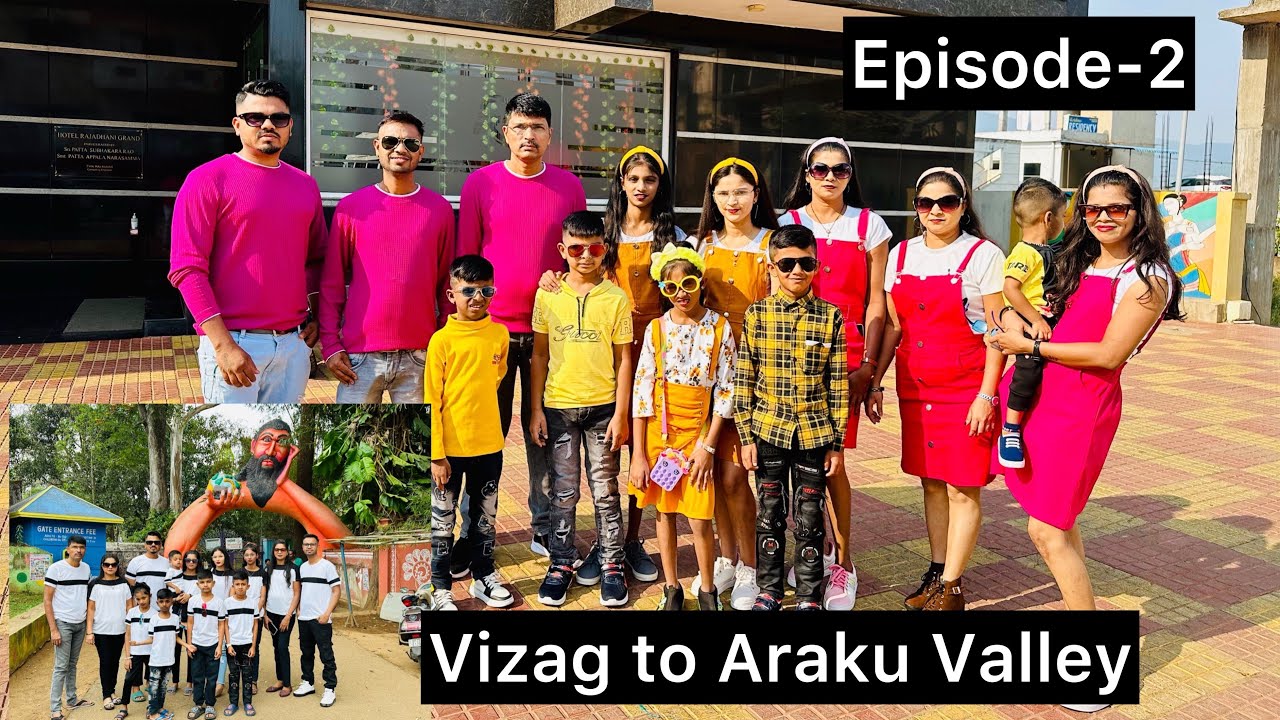 Ep 2 Vishakapatnam (Vizag) To Araku Valley | coffee plantation,Borra ...