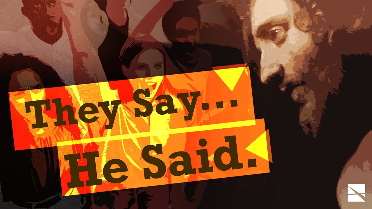 10/27/2024 | They Say...He Said. - Part 1 - YouTube