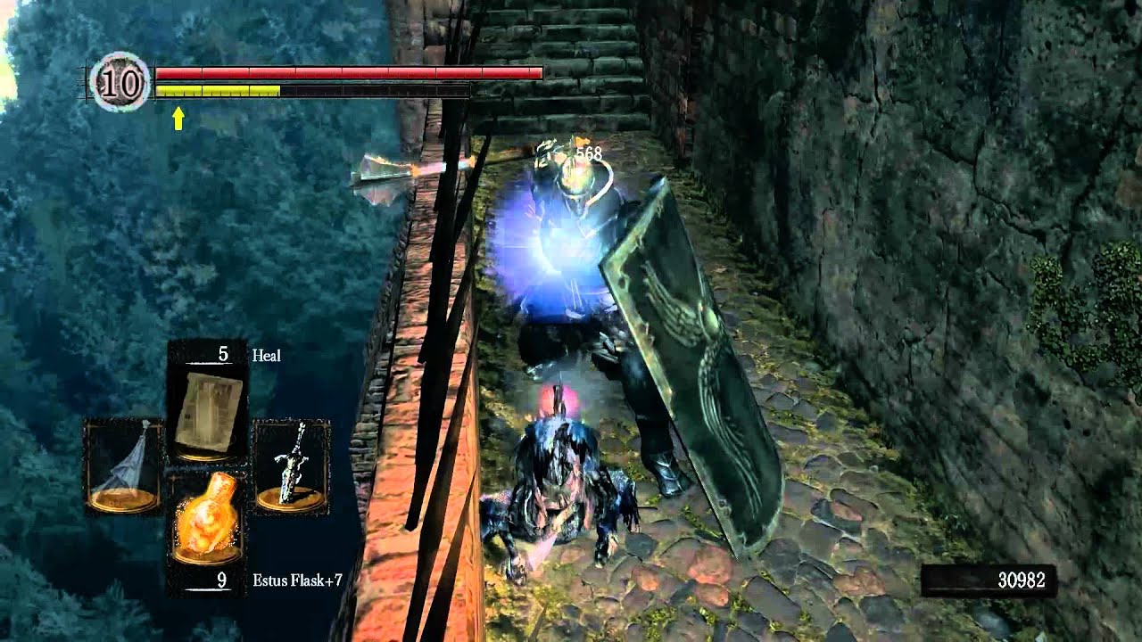 Dark Souls Abyss Greatsword R2 - YouTube