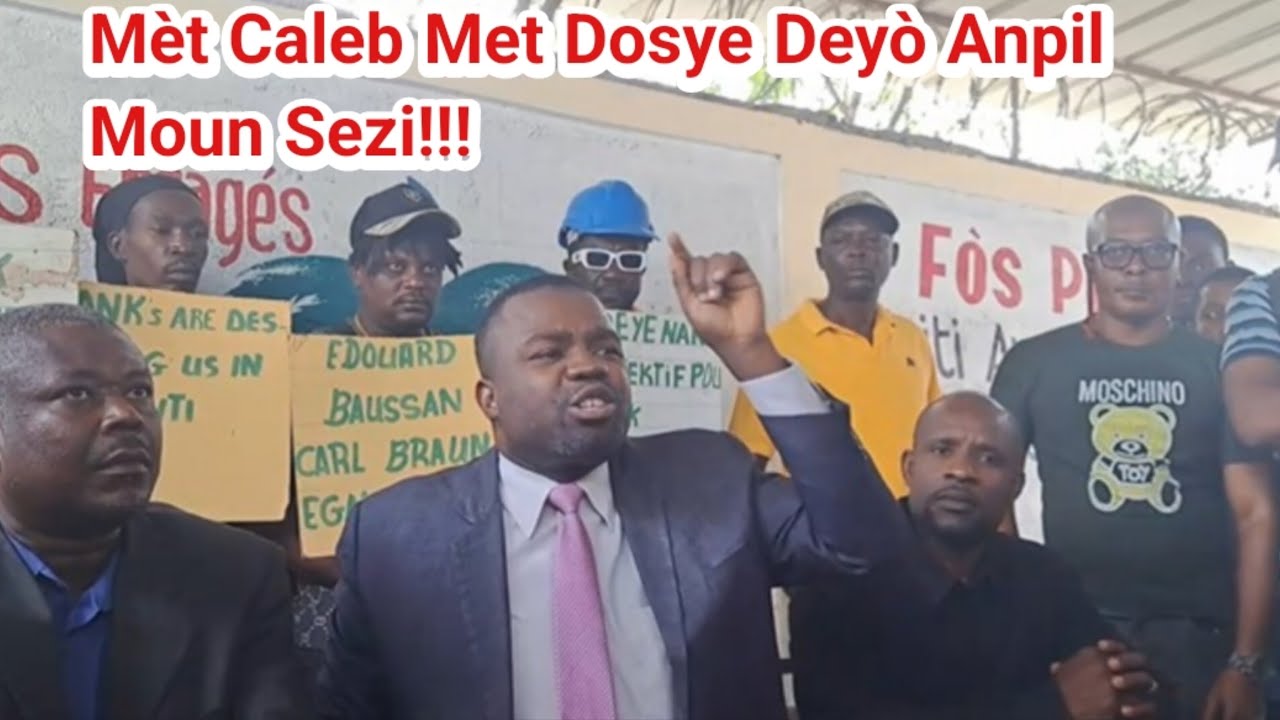 Wach Manman 🙆‍♂️ Mèt Caleb Met Anpil Dosye Sekrè Deyò Anpil Moun Sezi ...
