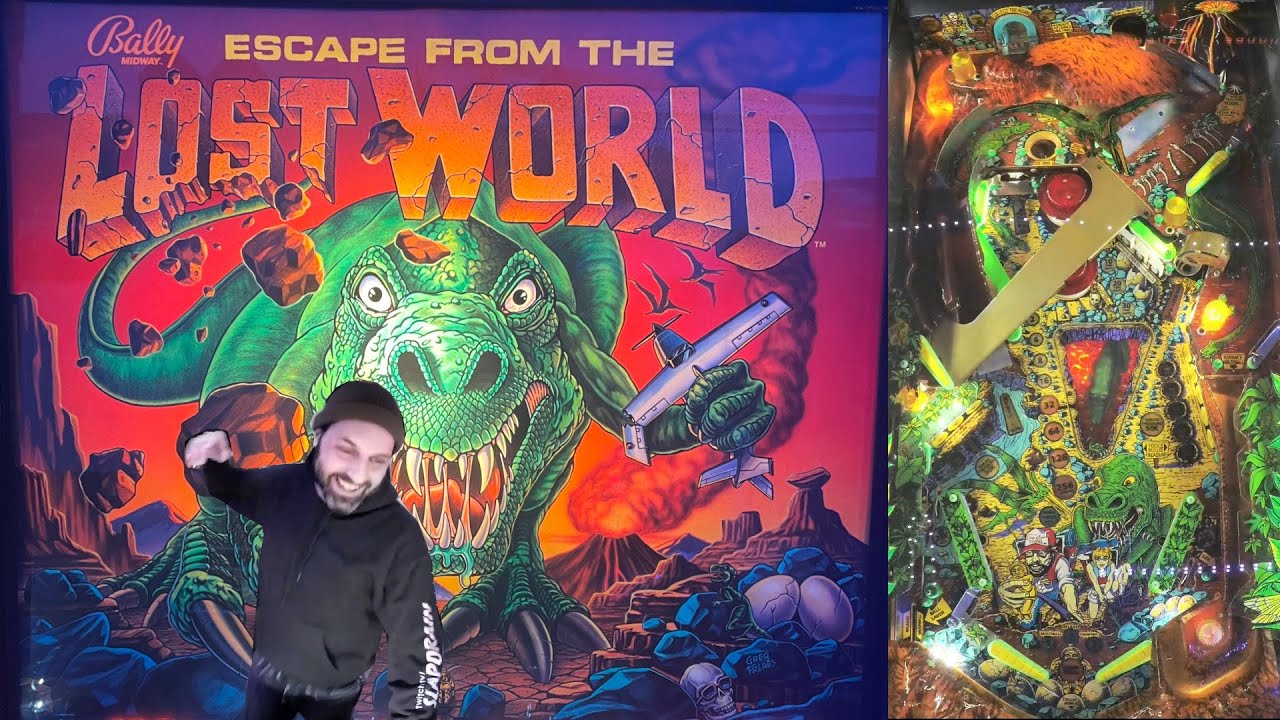 How to play Bally Escape from the Lost World Pinball Tutorial - YouTube