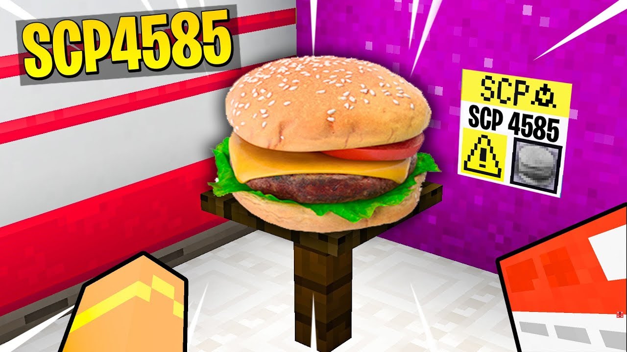 COSA SUCCEDE SE MANGIO QUESTO HAMBURGER? - SCP 4585 - Minecraft ITA ...