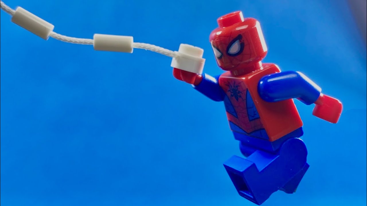 Lego spider man stop motion - YouTube