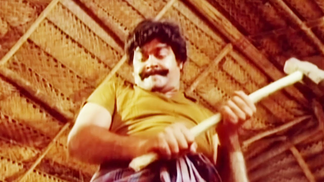 Mohanlal Super Fight Scene | Pathamudayam Malayalam Movie Action Scene ...