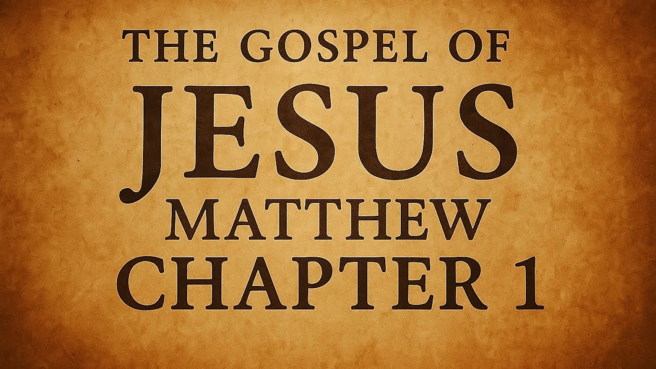 Matthew Chapter 1 Explained | Birth of Jesus Christ — God’s Promise ...