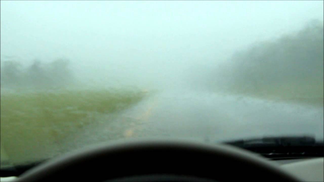 Driving Through a Tornado - YouTube