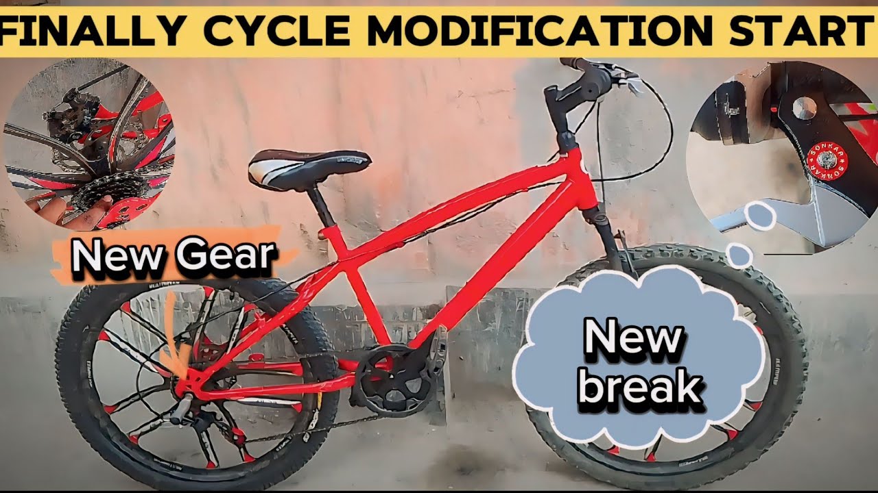 Finally Install My New Gear 😃 | popar full installation video | #cycle ...