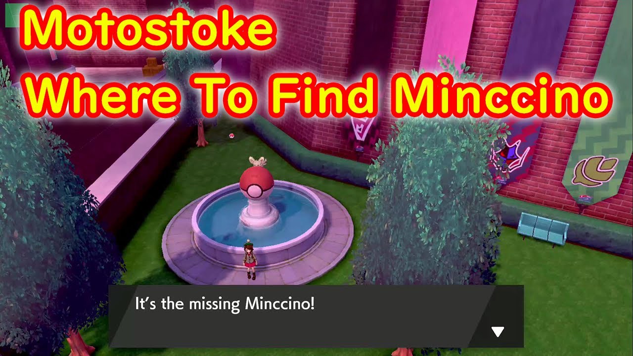 【Motostoke】Where To Find Minccino【Pokémon Sword & Shield】 - YouTube