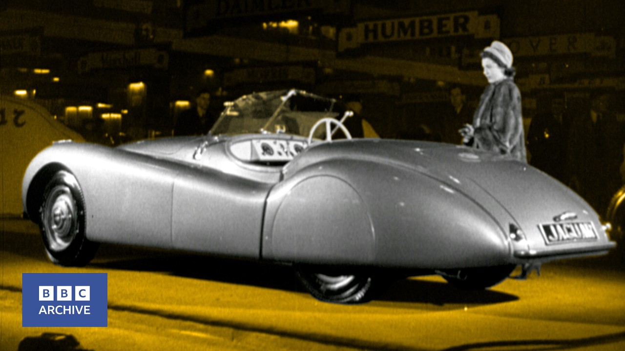 1948: Britain's First POST-WAR MOTOR SHOW | Newsreel | Retro Transport ...