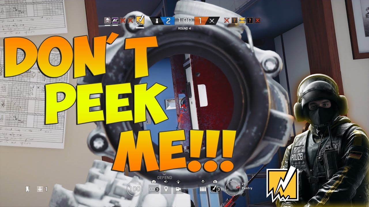Dirty Pixel Peek!! - Rainbow Six: Siege - YouTube