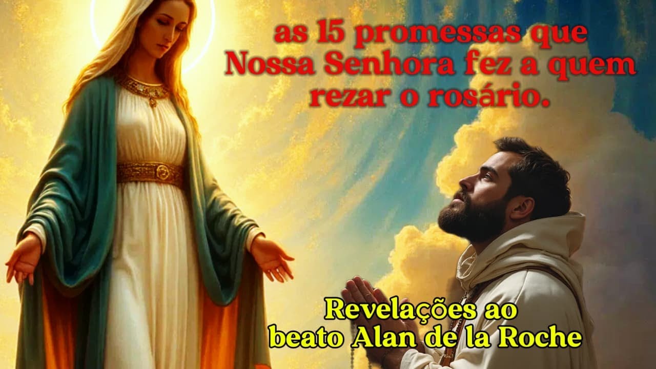 Revelações de Deus - 15 promessas do rosário ao beato Alan de la Roche ...