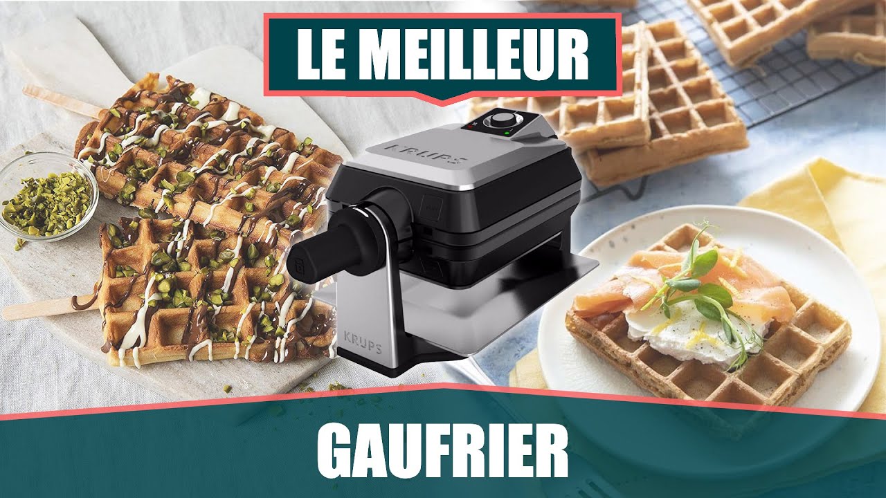 LE MEILLEUR GAUFRIER - KRUPS ROTATIF - YouTube