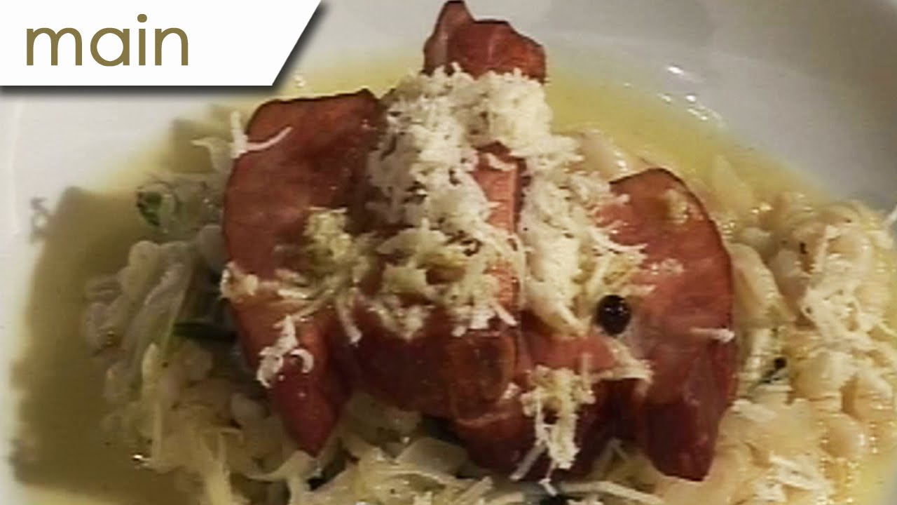 Smoked bacon with pearl barley and sauerkraut - Silent Cooking with ...