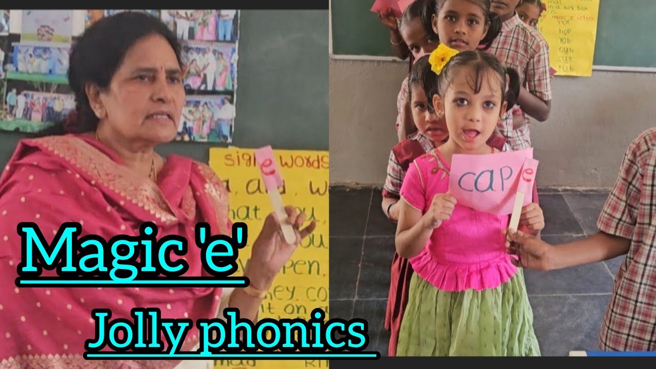 Magic 'e'/Split digraph.Actity.Jolly phonics. MPPS Pedamandava ...
