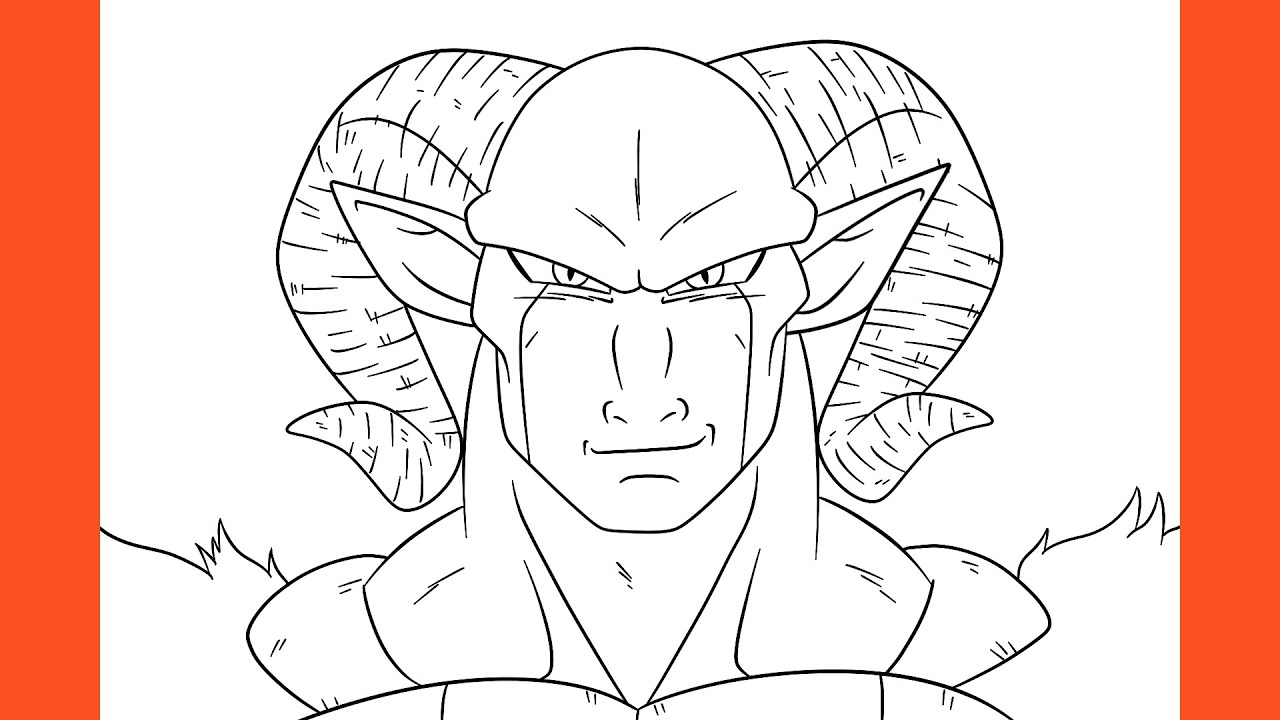 How To Draw Moro (Dragon Ball Super) - YouTube