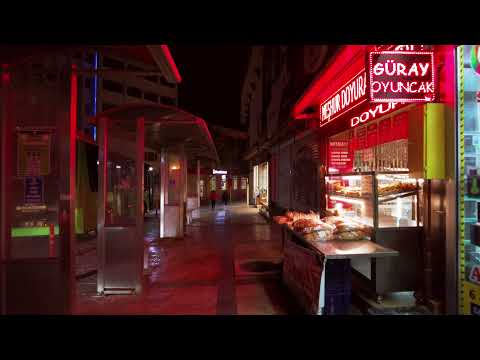 Denizli'de Akşam Yürüyüşü - Türkiye 4K UHD 60FPS