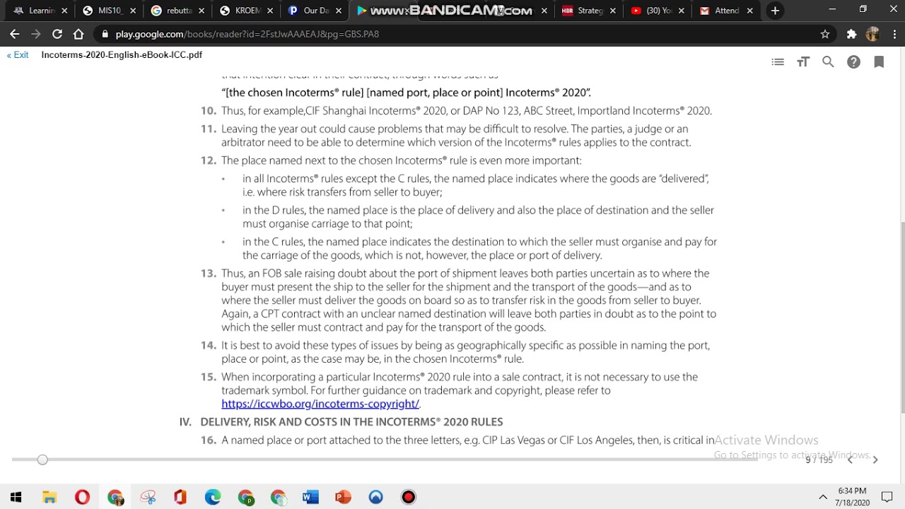 Incoterms 2020 Book Page 2 - YouTube