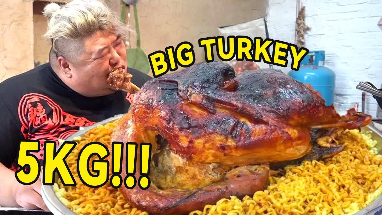 10 catties of big turkey + 10 packs of turkey noodles, the fat monkey ...