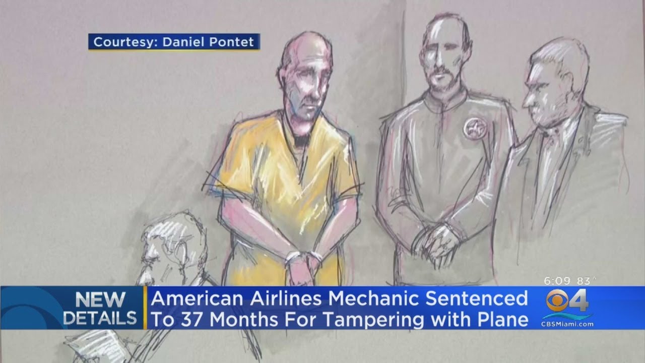 American Airlines Mechanic Sentenced To 37 Months For Tampering With ...
