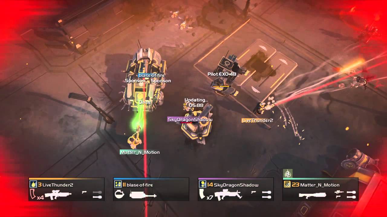 HELLDIVERS™_2016 APC + Obsidian Mech Defending City Event - YouTube