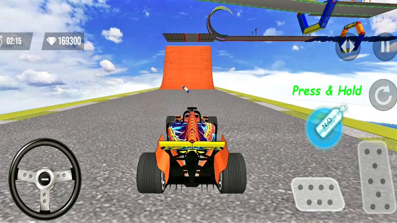 Top Speed Formula Car Short Stunt Racing Game | Formula Super Stunt ...