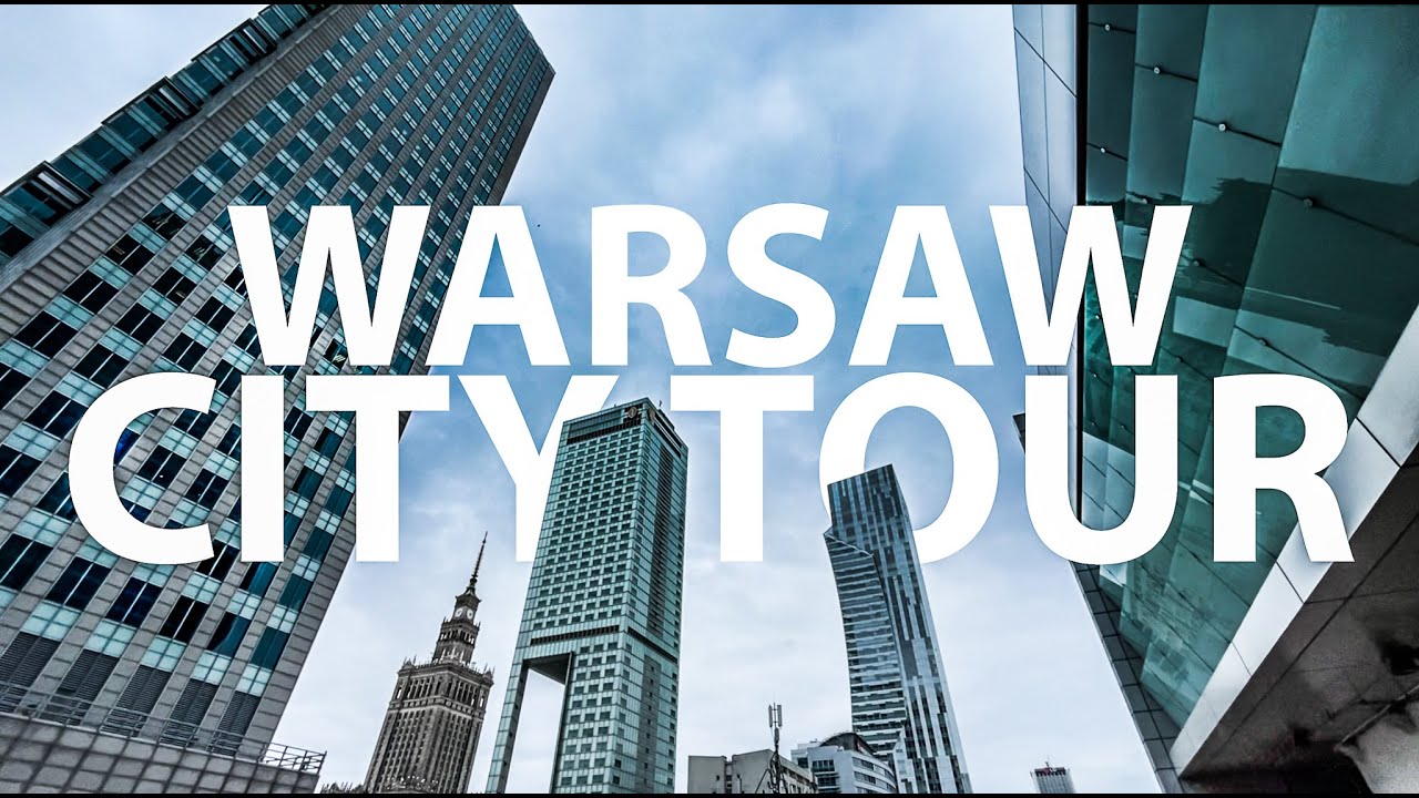 Walking Tour Downtown 4k - Warsaw City Poland Walk, City Walk - Travel ...