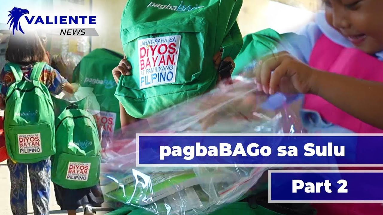 PAGBABAGO CAMPAIGN SA SULU-PART 2 (18 Nov 2024) - YouTube