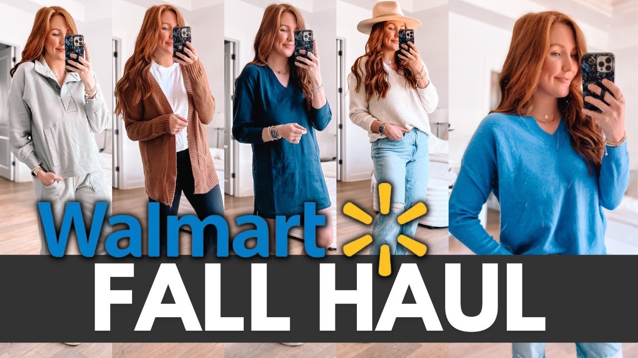 Fall Walmart Try On Clothing Haul 2023 | Walmart Fashion Haul 2023 ...