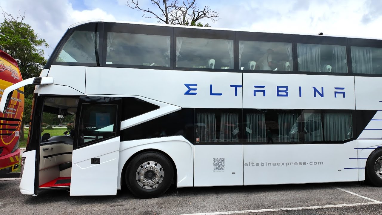 NEW Eltabina bus from Singapore to Kuala Lumpur - YouTube