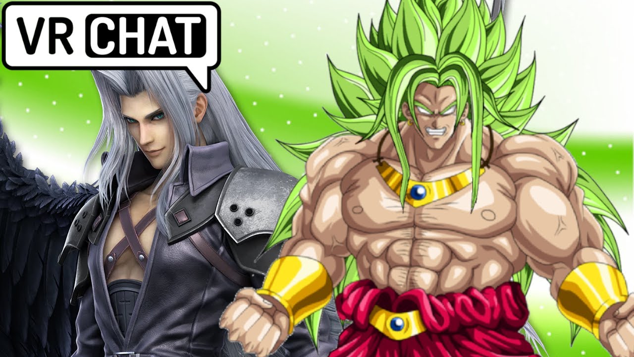 Sephiroth SMASHES VRchat with Broly - YouTube