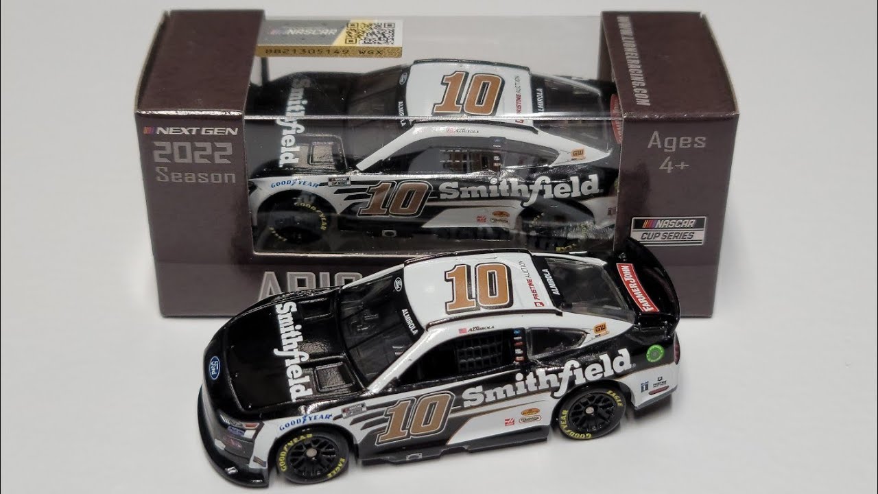 Aric Almirola 2022 Smithfield 1/64 NASCAR Next Gen Diecast Review - YouTube