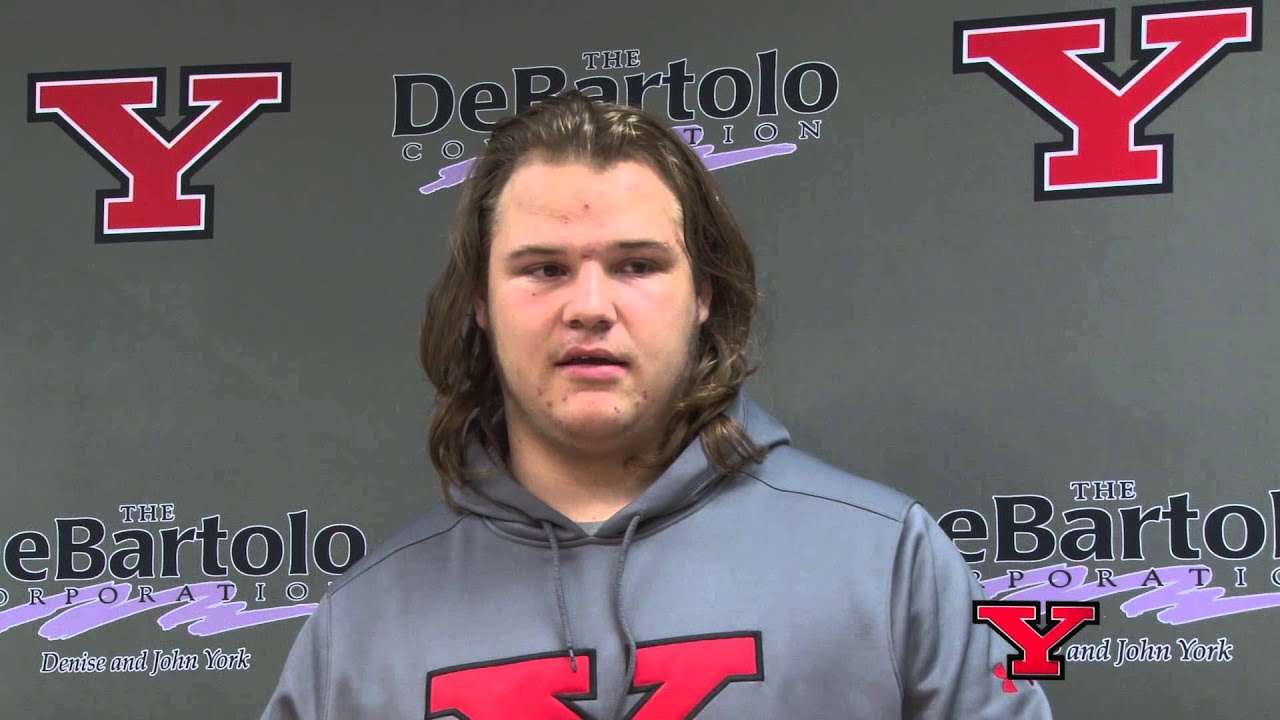 OL Gavin Wiggins Weekly Football Press Conference | November 3, 2015 ...