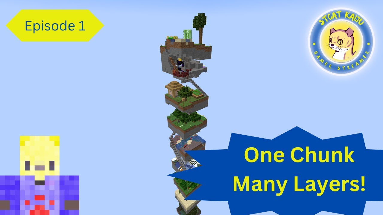 One Chunk but Many Layers - One Chunk Minecraft Survival - YouTube