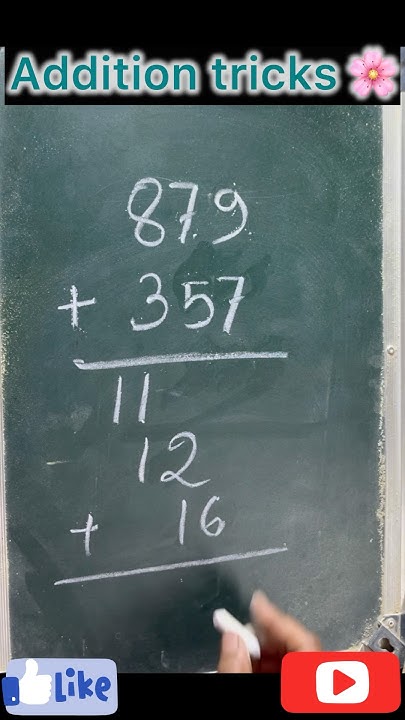 #addition-tricks👍 - YouTube