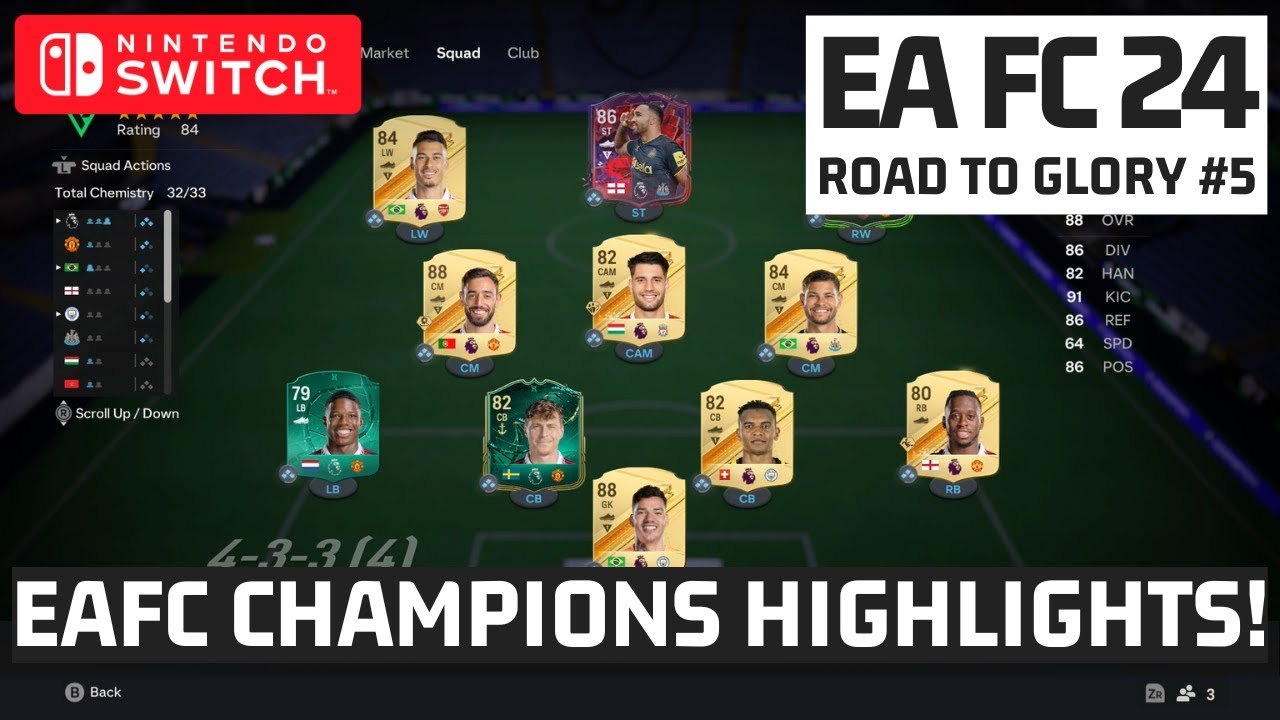 EAFC CHAMPIONS HIGHLIGHTS!- EA FC 24 RTG #5 [Nintendo Switch] - YouTube