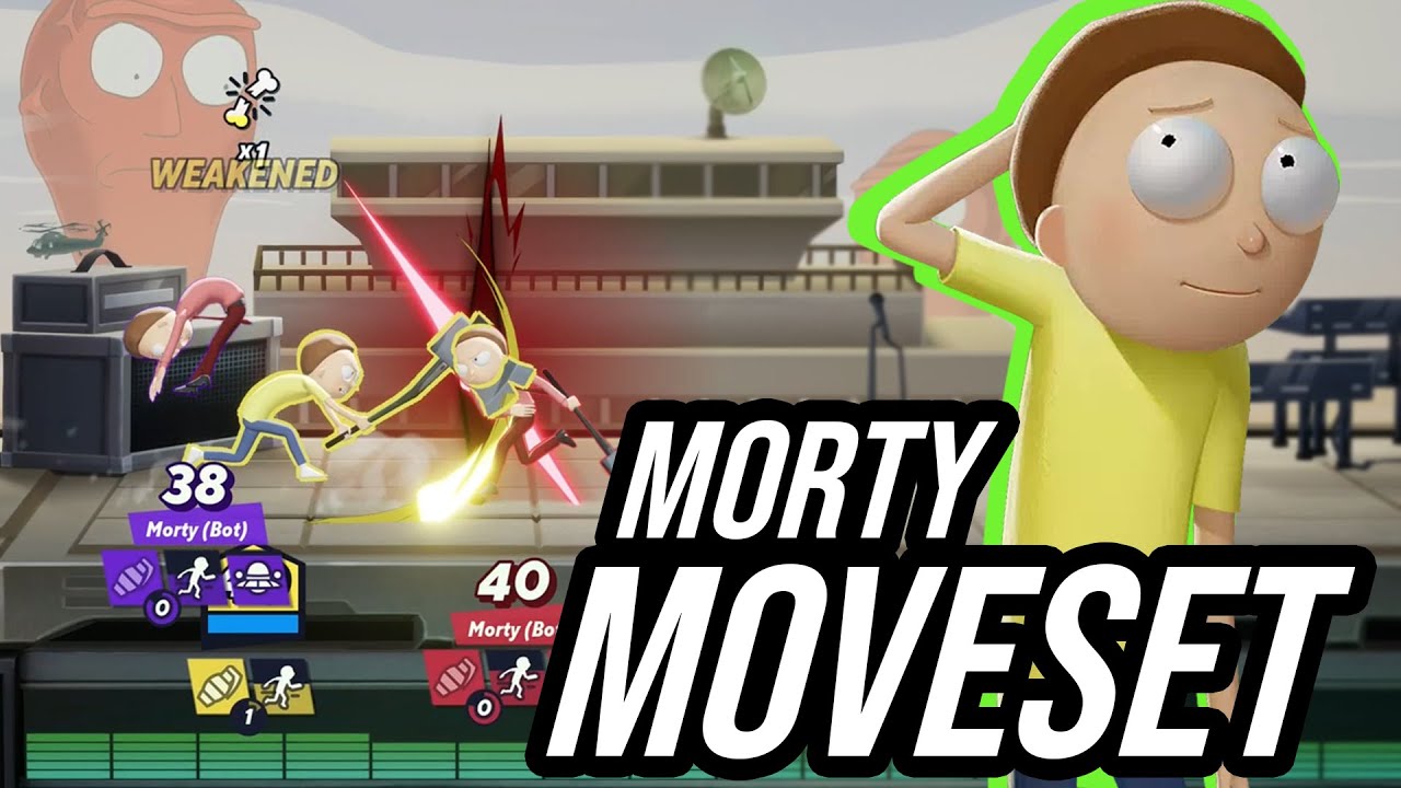 MORTY MOVESET MULTIVERSUS (GAMEPLAY) - YouTube