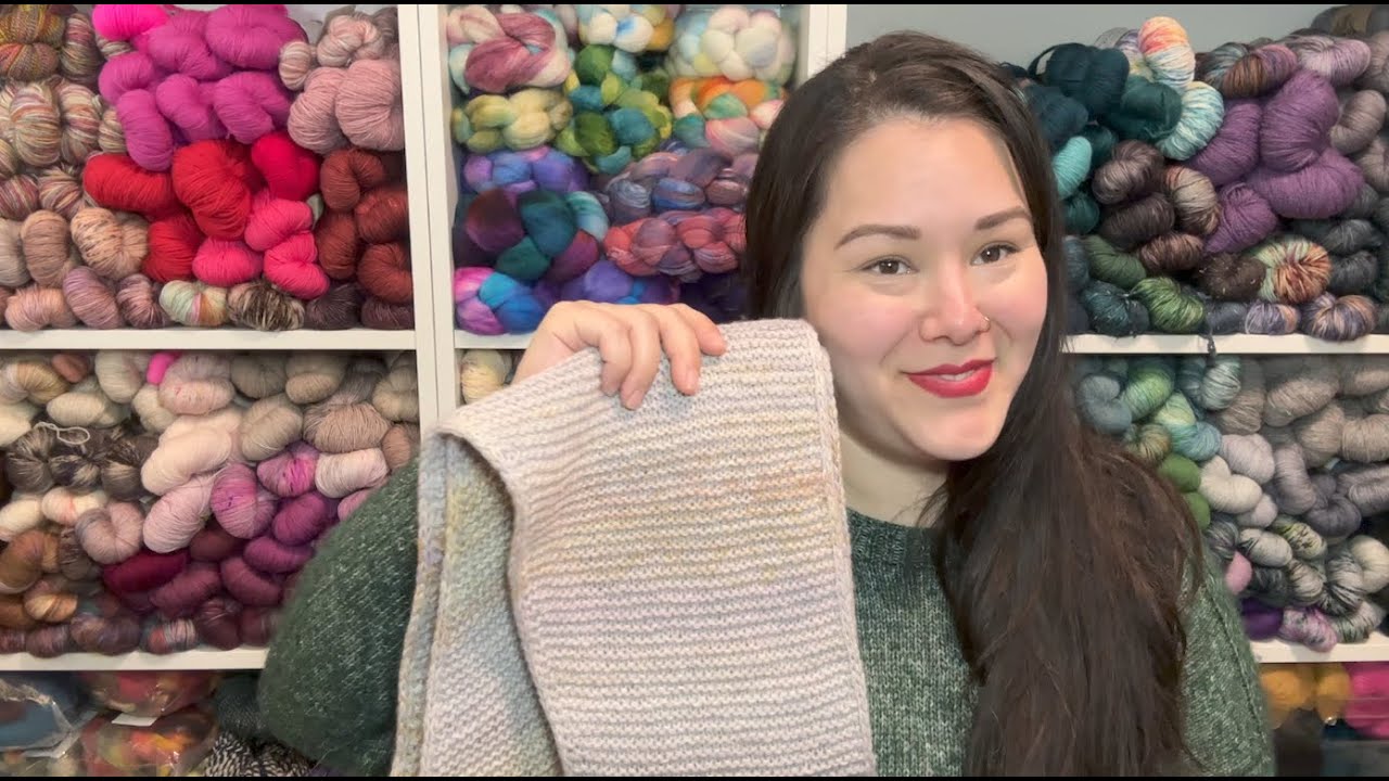 a_knotty_mess knitting diary: Episode 37 - My First Handspun FO & WIP ...