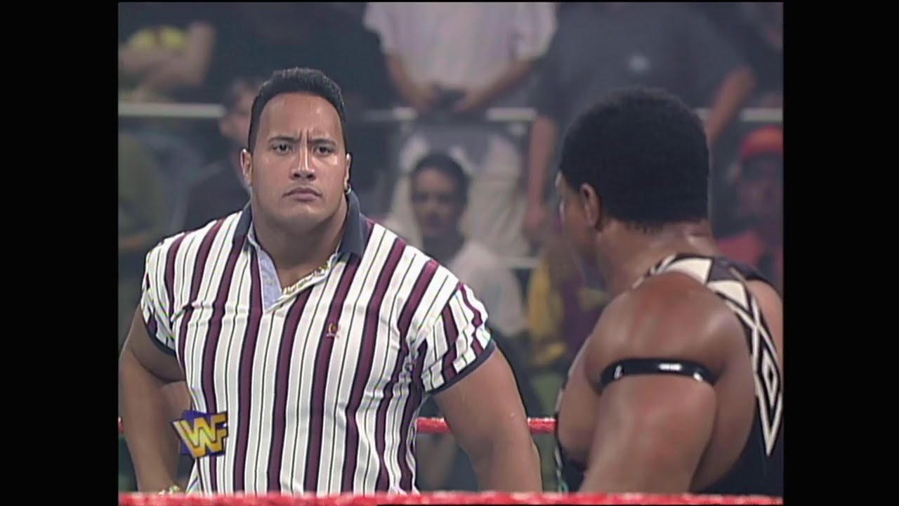 Rocky Maivia (The Rock) Joins the Nation of Domination! 1997 (WWF ...