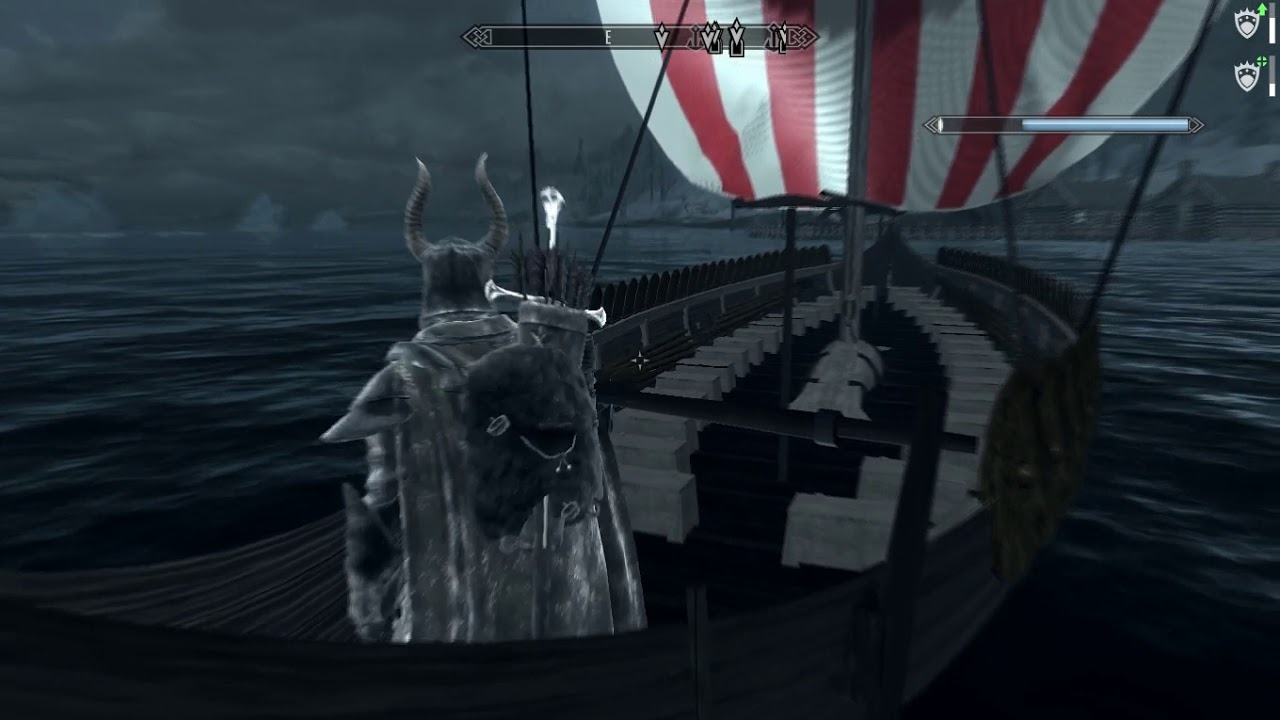 Skyrim Episode 087 Ship from Solitude to Dawnstar - YouTube