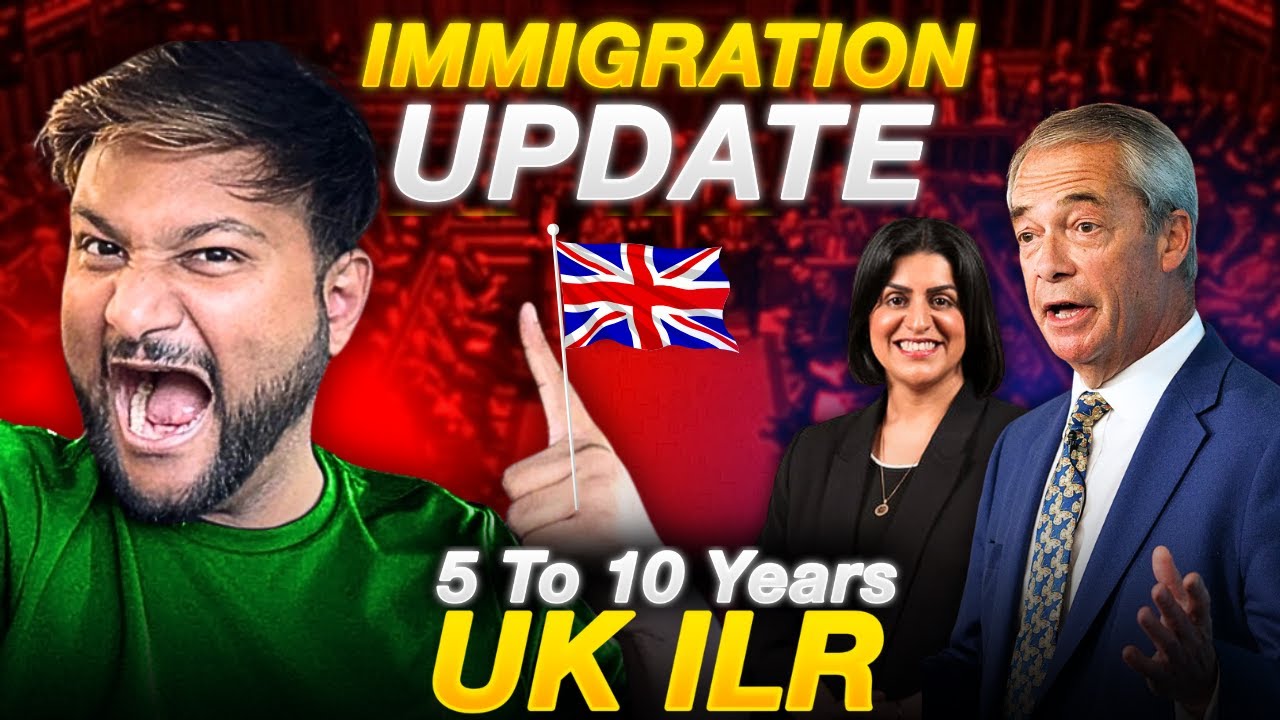Must Watch! 🚨 ILR 5 Years to 10 Years Rule – Full Explanation | UK ...