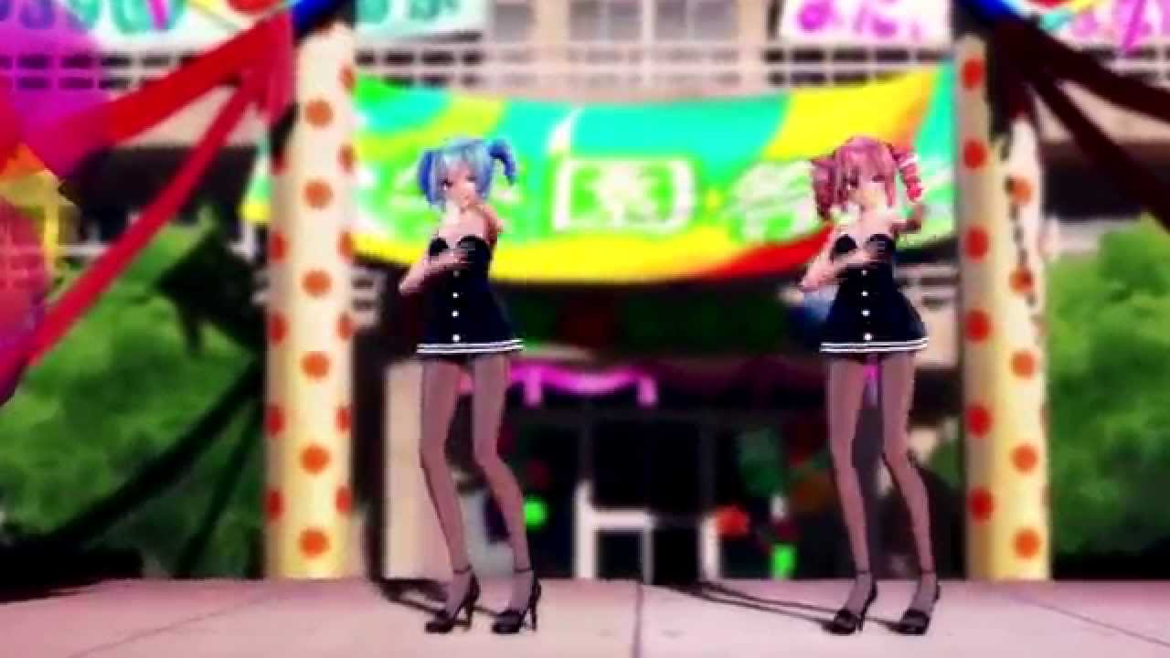 [MMD] niki feat. luz - WAVE (Miku & Teto Model) - YouTube