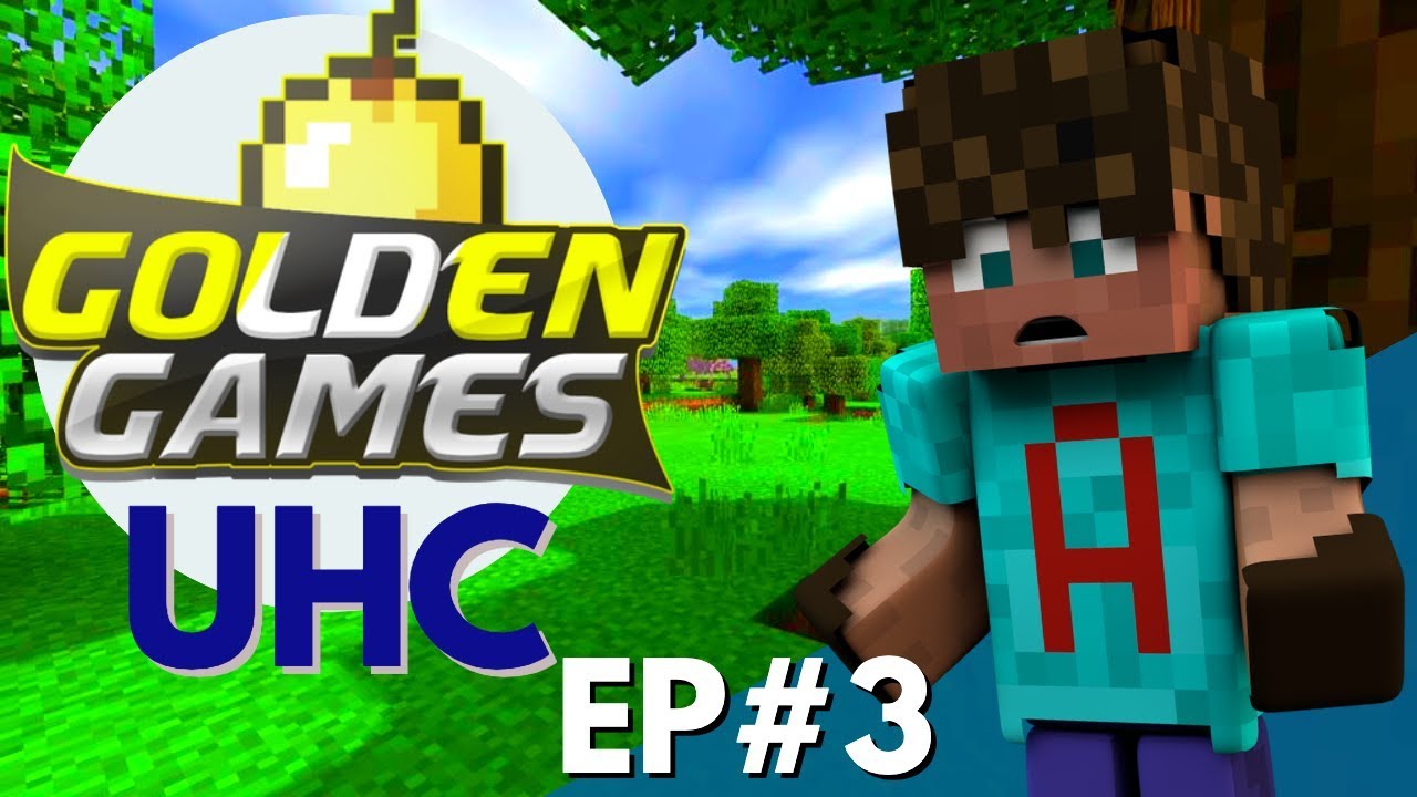 MInecraft UHC Golden Games Ep3: Apples Gold and Spider Spawners | 7 ...