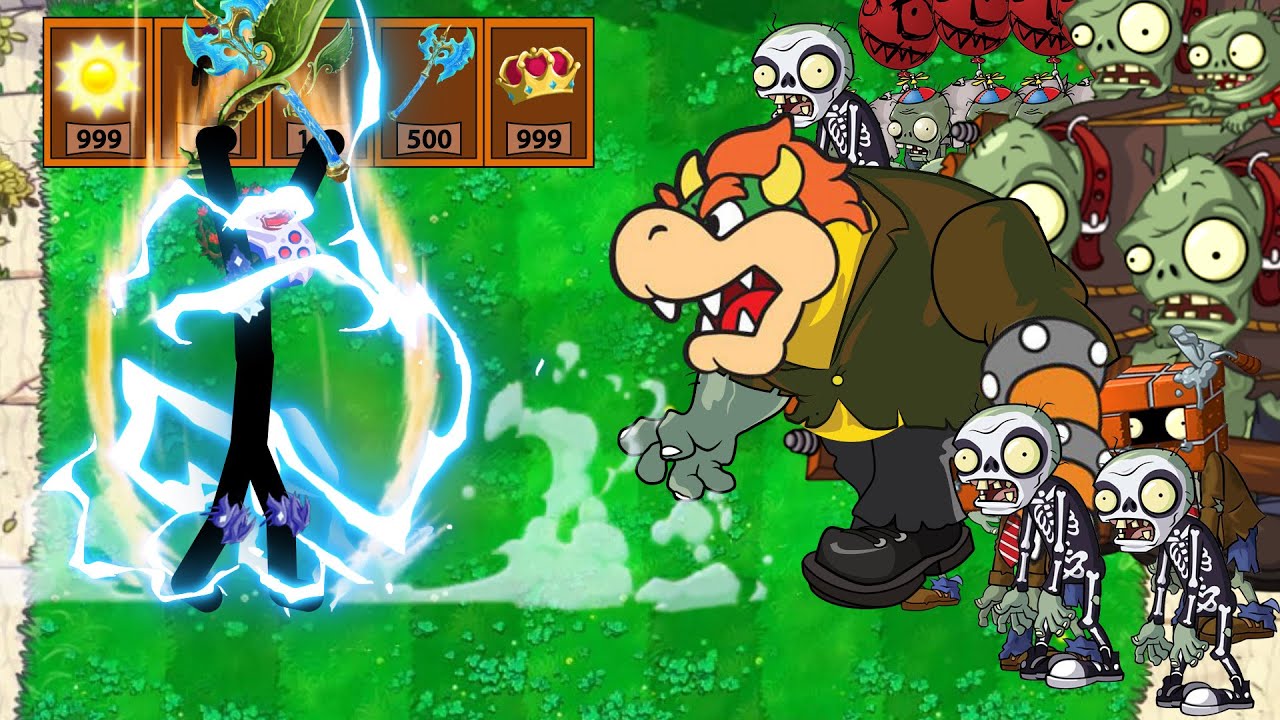 Stick War Legacy vs Plants vs Zombie vs LEAF Griffon Boss vs ICE ...