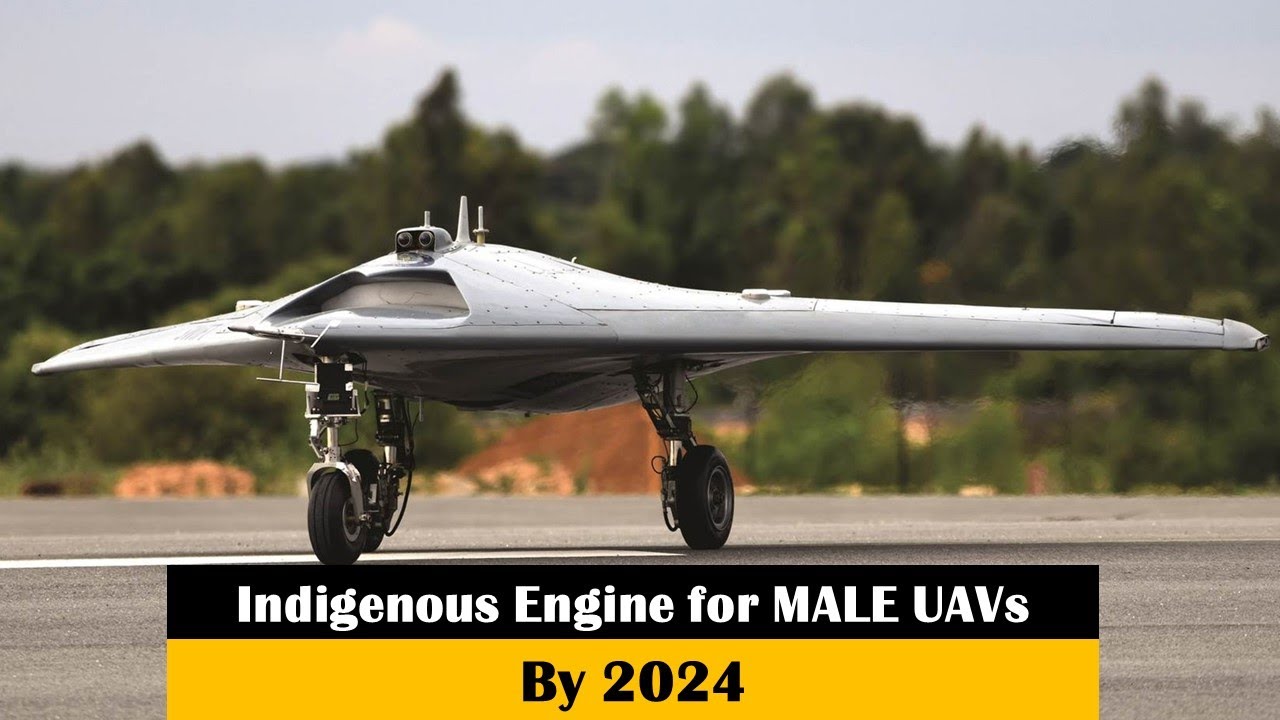 Indigenous Engine for MALE UAVs by 2024 #drdo #swift #ghatak - YouTube