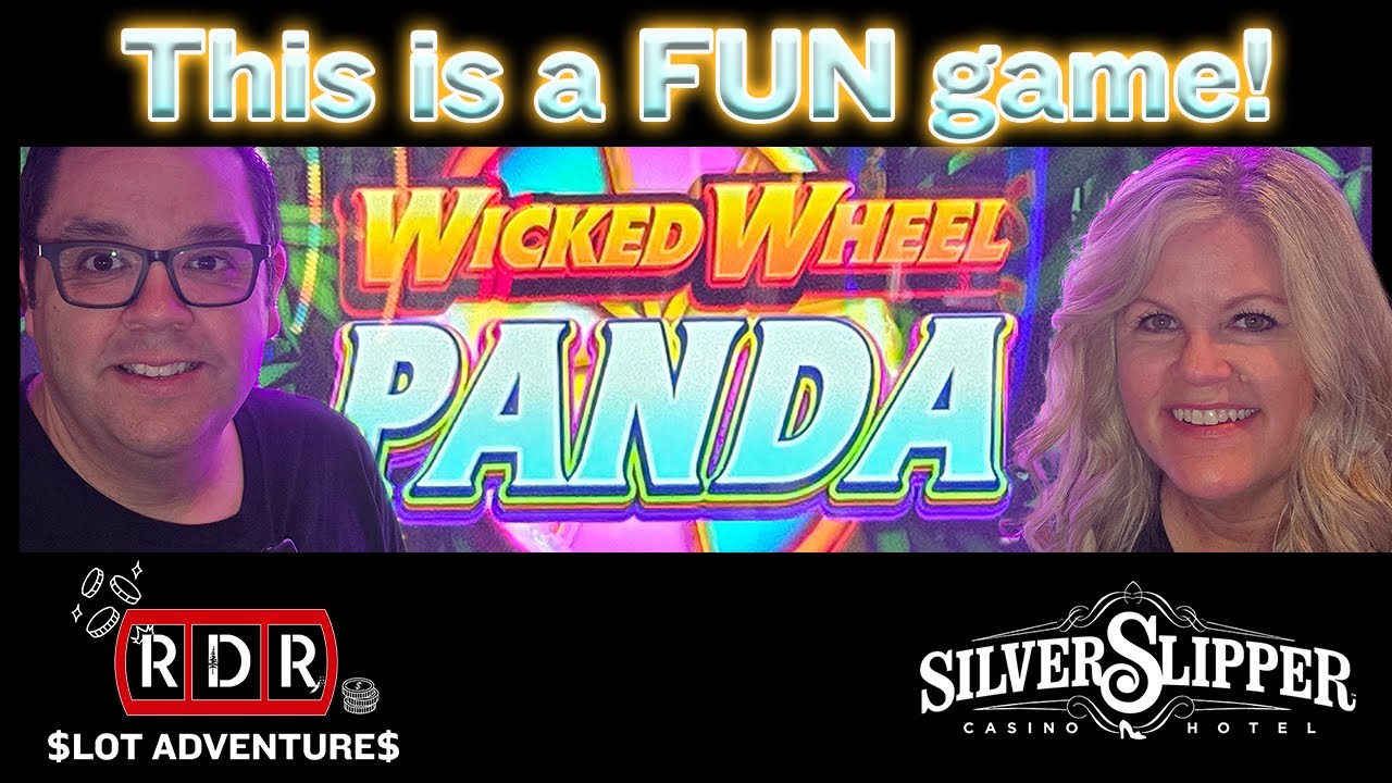 Lets play the Wicked Wheel Panda slot machine with Derek and Renee ...