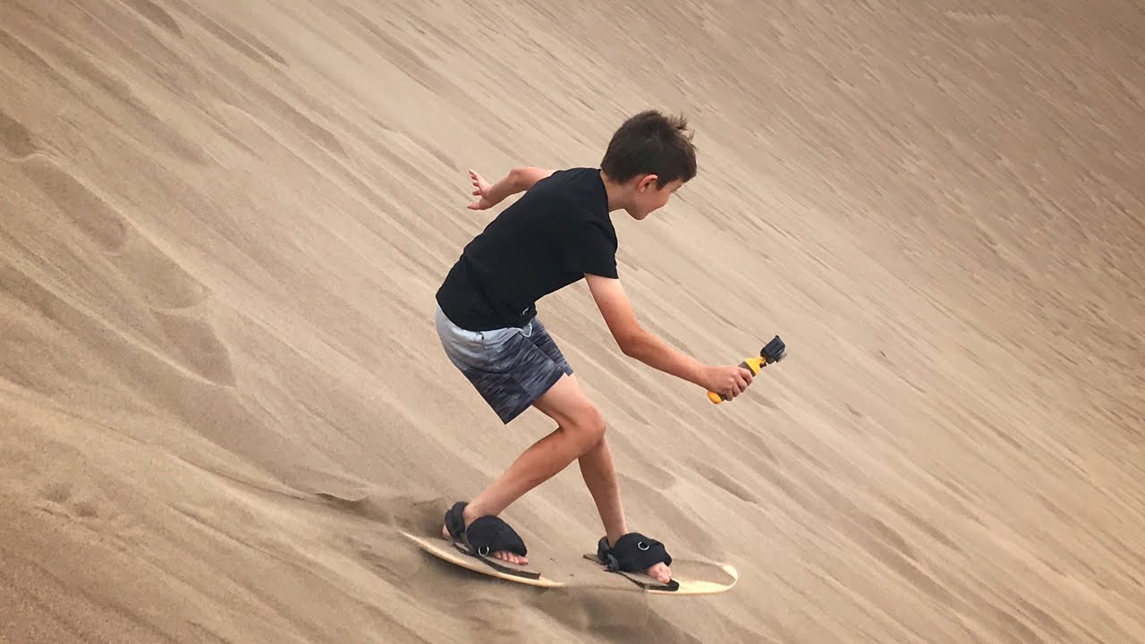 Sand Boarding at Great Sand Dunes National Park - YouTube