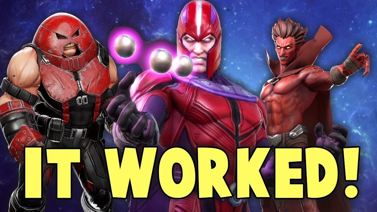 NO WAY! INSANE Results Using Magneto & New Juggernaut | MARVEL Strike ...