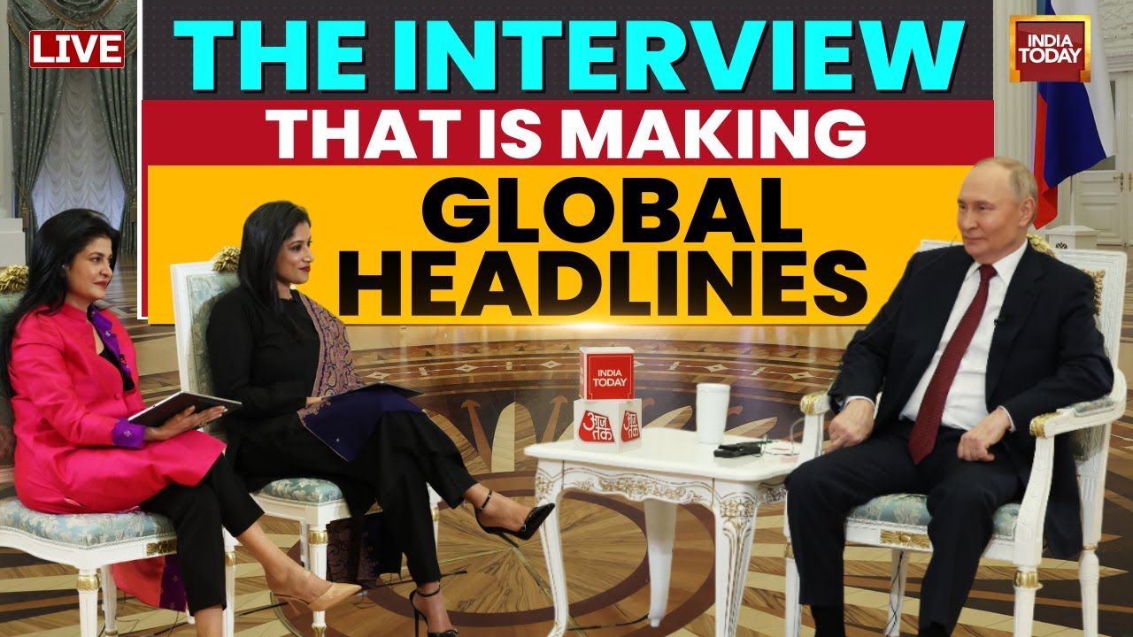 Vladimir Putin's Interview LIVE | Putin's Exclusive Interview on India ...